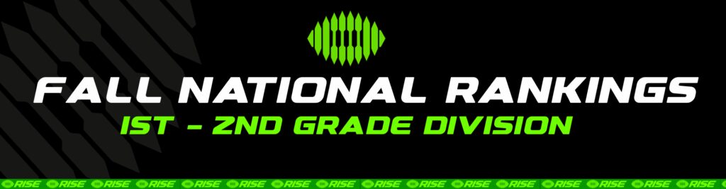 National Rankings | Flag Football by RISE Flag Football